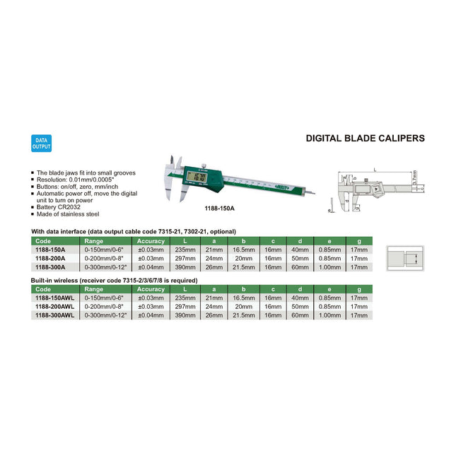 Speciality Calipers – Block-To-Box
