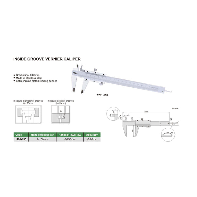 CALIPERS & MICROMETERS – Block-To-Box