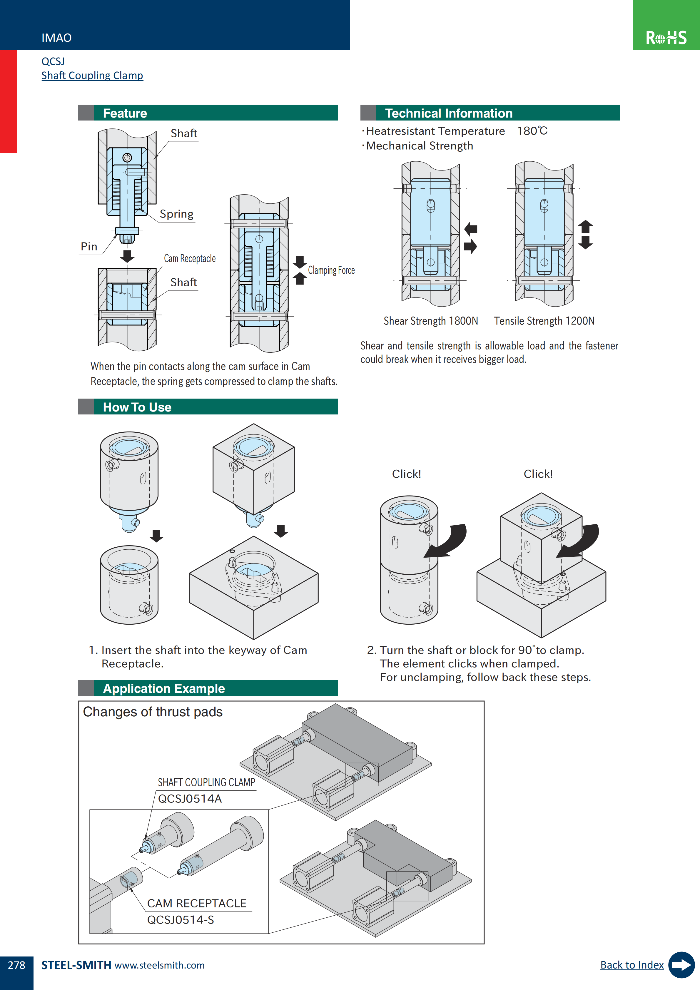 IMAO Shaft Coupling Clamp – Block-To-Box