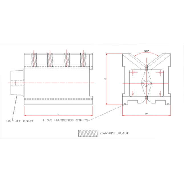 Magnetic V Blocks – Block-To-Box