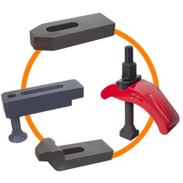 Clamping Elements-Clamps, Studs, T Bolts, Kits & Acc's – Block-To-Box